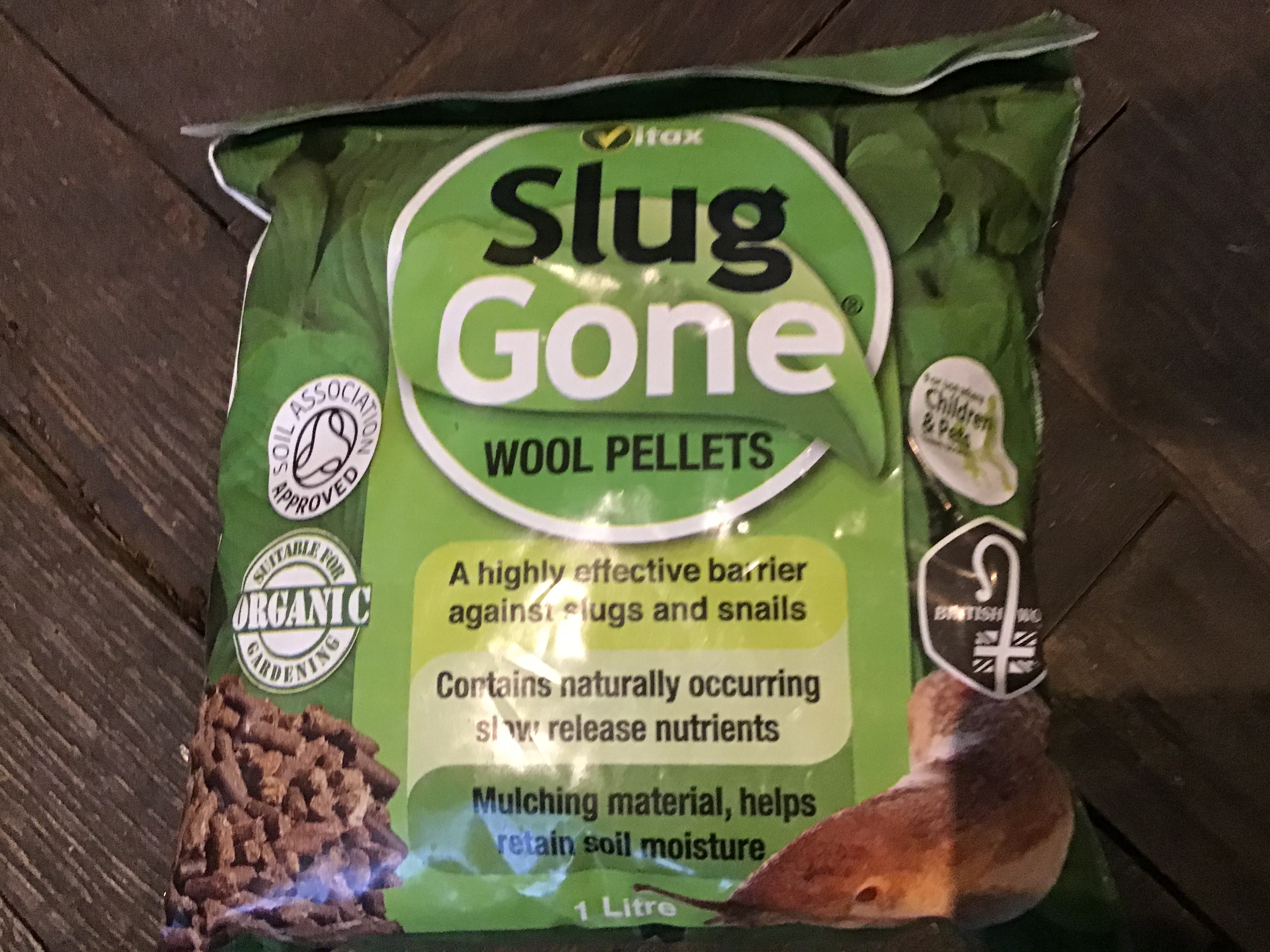 Slug Gone Wool Pellets 1 litre – Kew Gardener