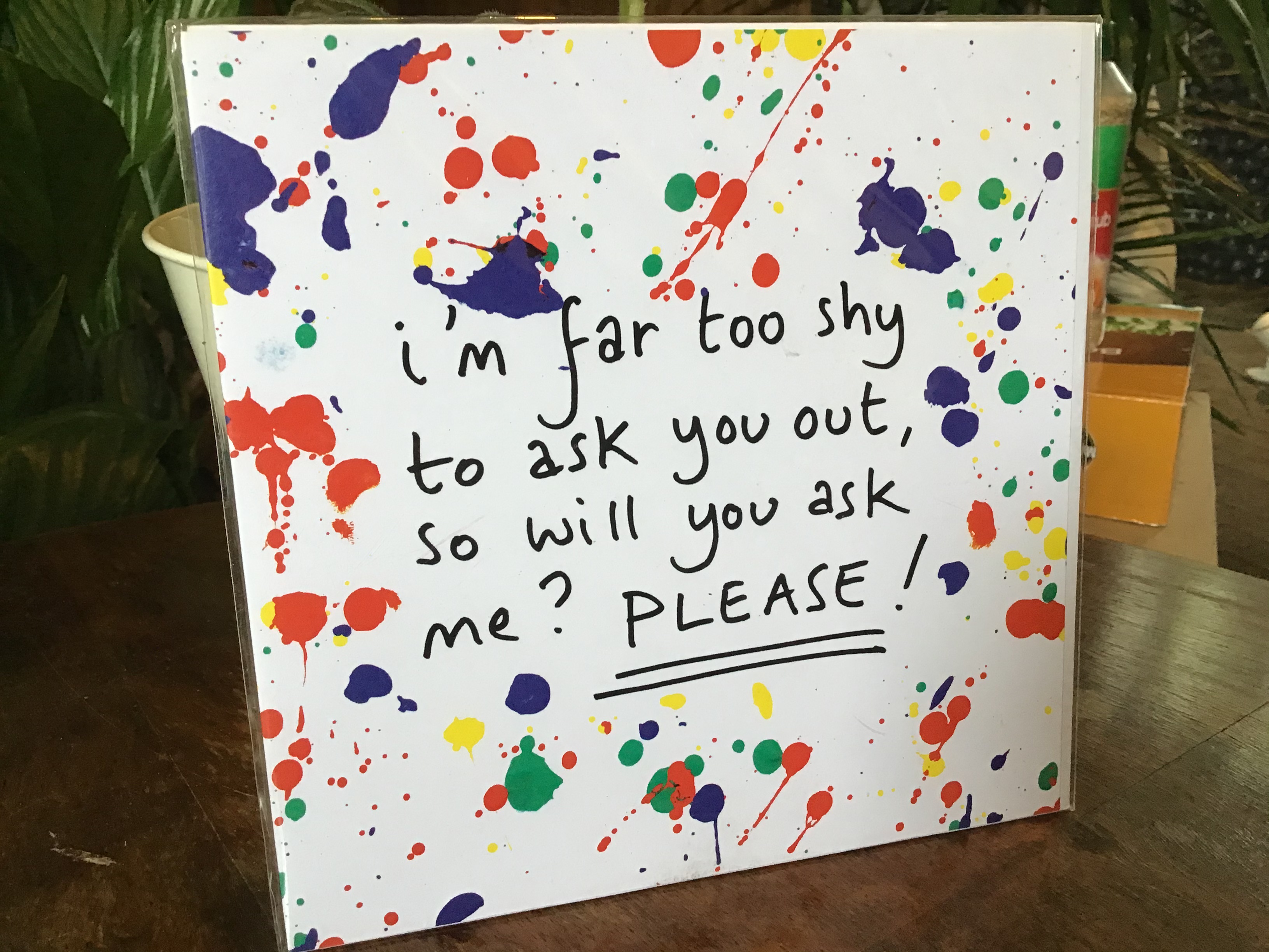 Shy card YUM04 – Kew Gardener